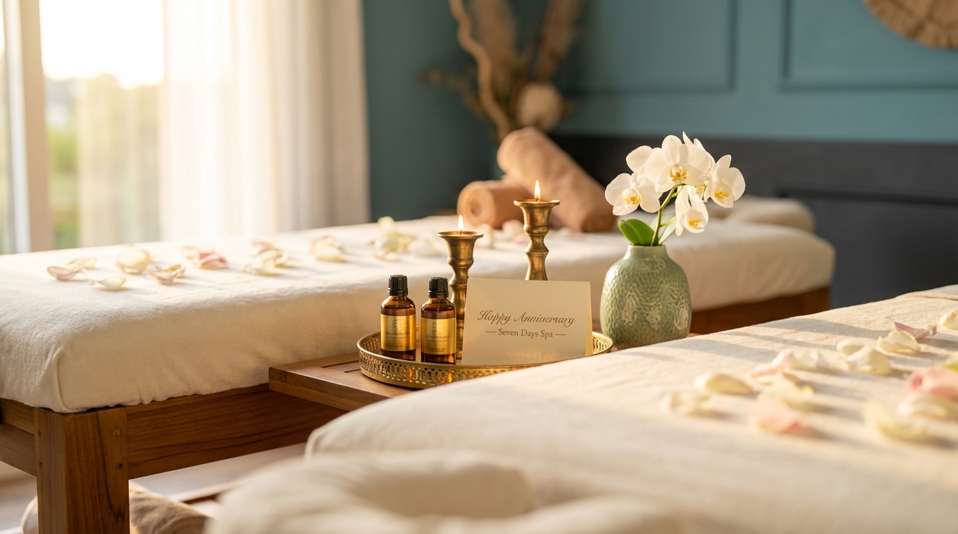 How to Plan the Perfect Anniversary Spa Day in HSR Layout - Seven Days Spa